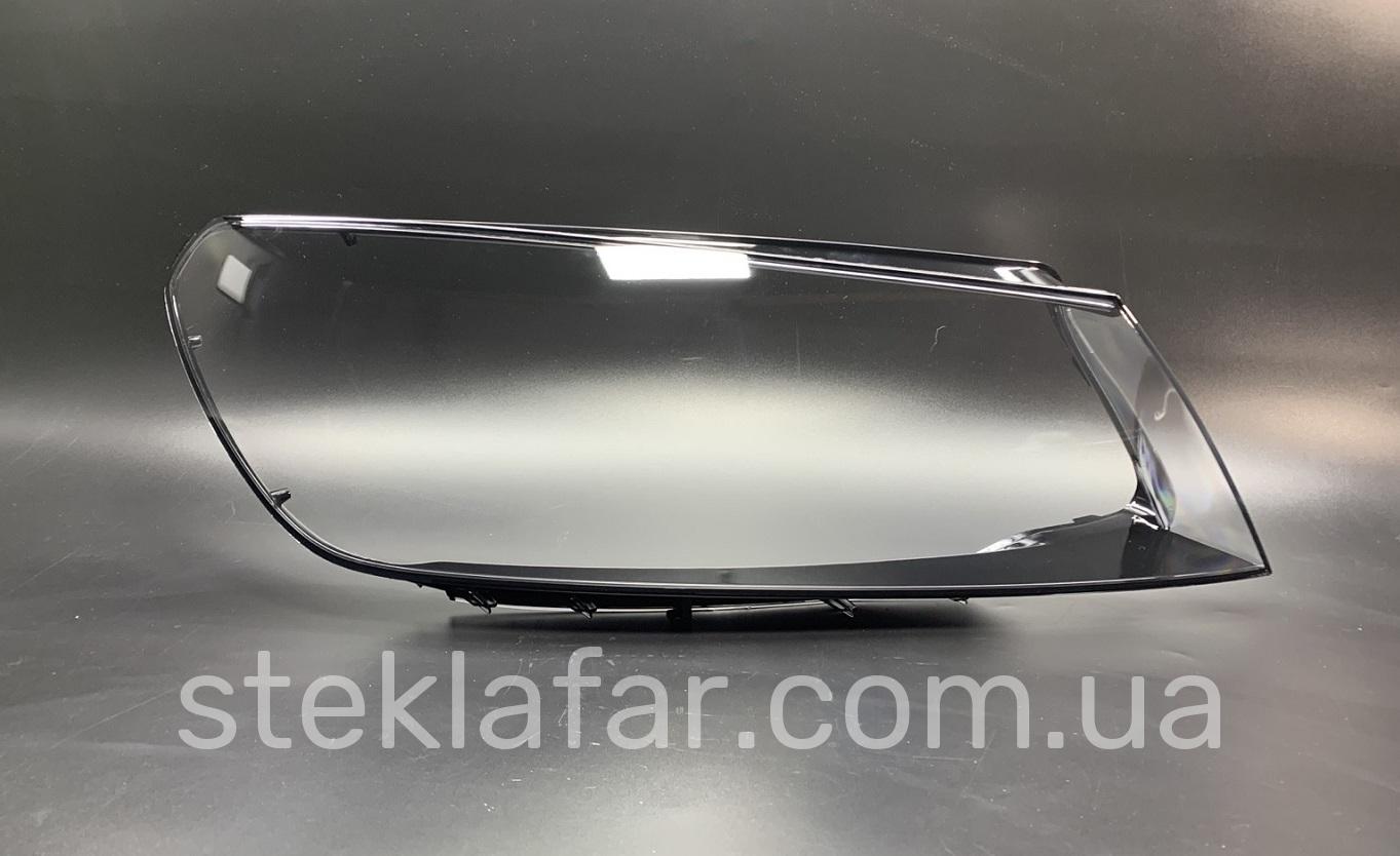 Скло фари Volkswagen Touareg 7P5 (2015-2019) OE якість рестайл