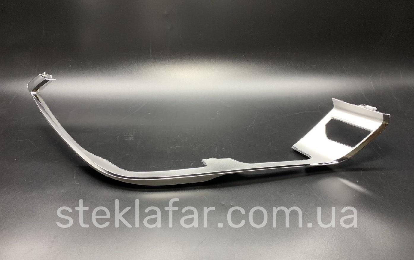 Нижня частина хромованой маски до фари BMW X5/X6 G05 (2018-2021) Laser